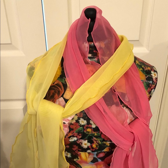 Accessories | Accent Sheer Neck Scarves | Poshmark